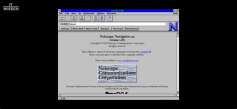1992 Netscape Navigator Itwissen