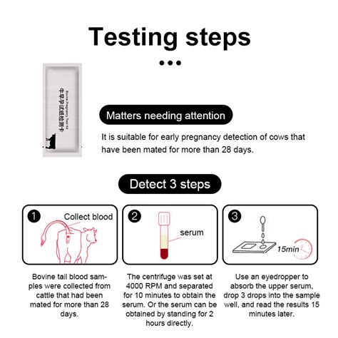 Disposable Veterinary Bovine Pregnancy Test Kit - Darppon