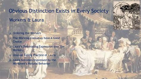 The Garden Party Class Distinction Pptx