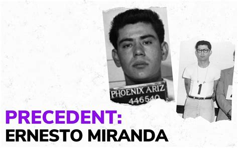 Precedent Ernesto Miranda Crime Junkie Podcast
