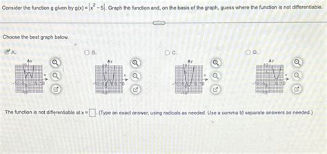 Solved Not Differentiable At ﻿can Someone Explain Consider