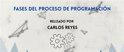 Fases Del Proceso De Programación