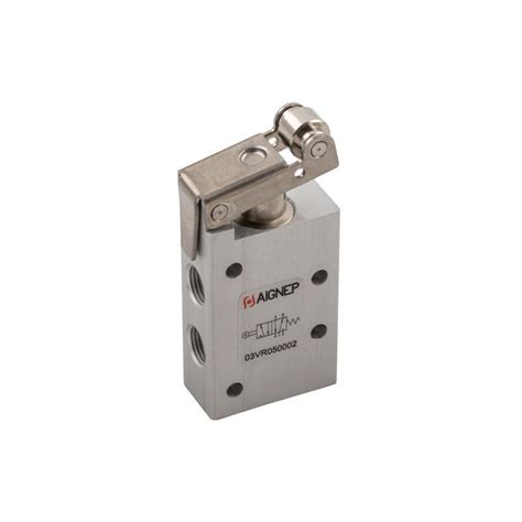 DISTRIBUTEUR PNEUMATIQUE À CLAPET À GALET VOIES VOIES