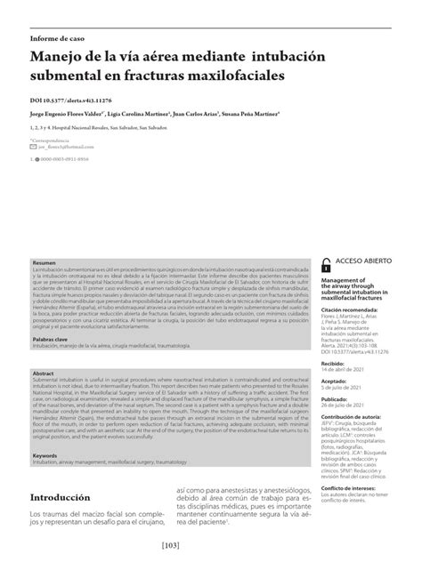 Manejo De La Vía Aérea 2021 Pdf Medicina Clinica Especialidades