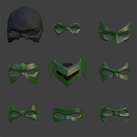 Robin Mask Pack By Budwin Download Free Stl Model