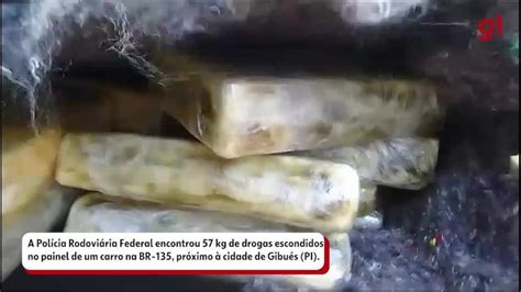 Prf Apreende Mais De 50 Kg De Drogas Escondidos Em Painel De Carro Em