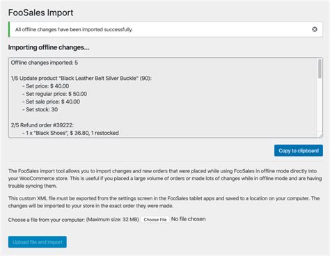Offline Mode Foosales Help Center