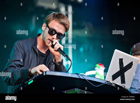 German Songwriter And Rapper Thomas Huebner Aka Clueso Performing Live