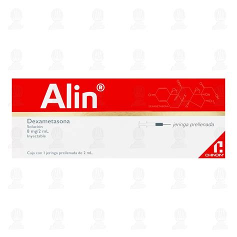Alin Solución Inyectable 8mg2ml 1 Jeringa Prellenada De 2 Ml De Alin