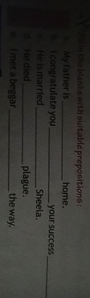 Fill In The Blanks With Suitable StudyX