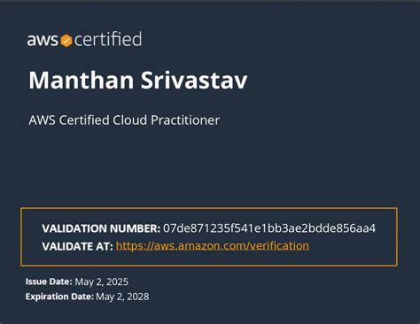 Awscloudpractitioner Aws Cloudcomputing Certified Digitalbadge