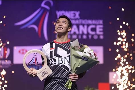 Update Ranking Bwf Terbaru Pasca French Open 2023 Jonatan Christie