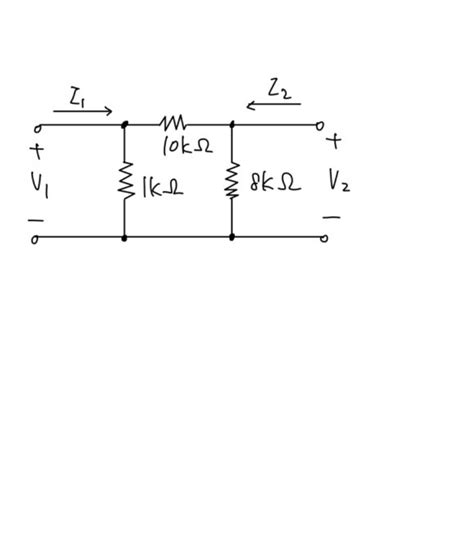 solved obtain the y parameters in two port network