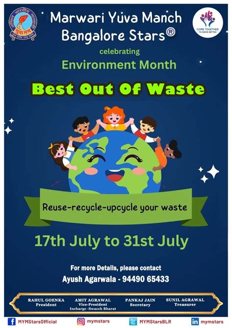 Marwari Yuva Manch Bangalore Stars On Linkedin Environmentmonth
