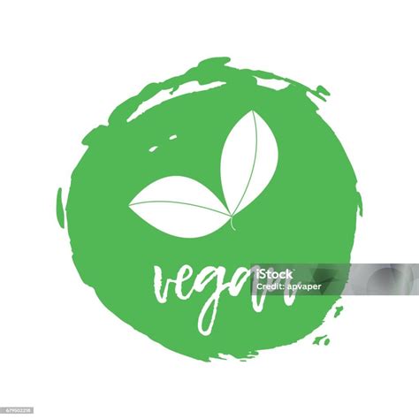 Vegetatian 레이블입니다 음식 옹 졸 기호입니다 벡터 일러스트 레이 션 대두 콩에 대한 스톡 벡터 아트 및 기타 이미지