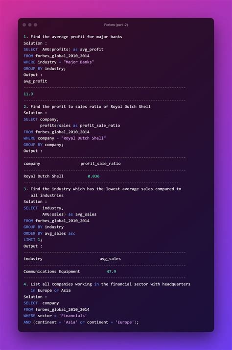 Sql Stratascratch Dataanalysis Dataanalytics Businessanalytics