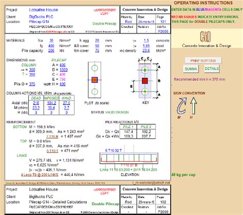 Free Sheet Pile Design Spreadsheet Peatix