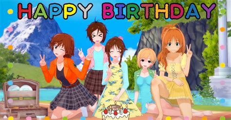 アイドルマスターシンデレラガールズ 【お誕生日】コイカツ！で高森藍子【おめでとう！】 Toshiのイラスト Pixiv