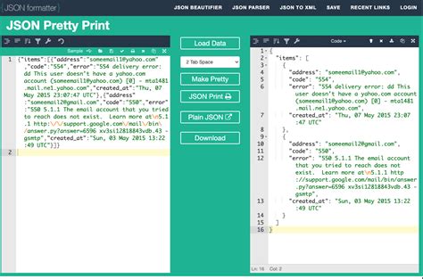 JSON pretty che cos è e come funziona LorenzoNeri