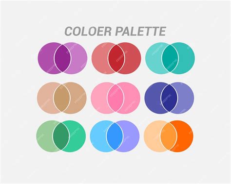 Premium Vector Color Color Palette Combination Free Vector