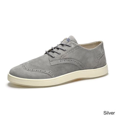 Mens Aureus Supra Low Top Wingtip Sneaker In Cerulean Blueginger