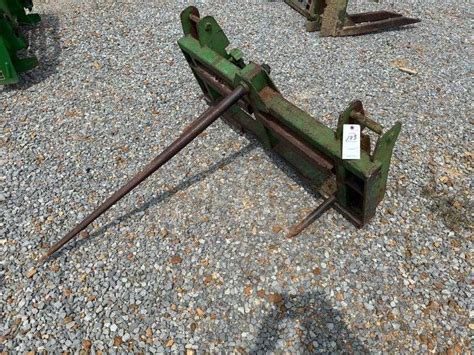 John Deere Hay Spear For Front End Loader Taylor Auction And Realty Inc