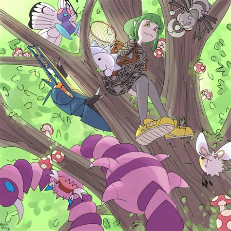 Bug Type Commission Art By Me R Pokemon