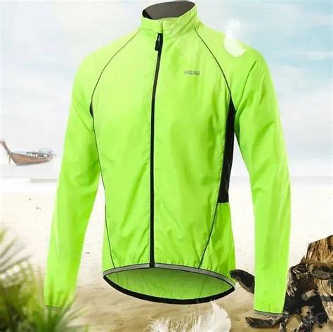 超炫超轻反光跑步风衣防水防风速干透气可折叠随身携带 运动 设计 面料