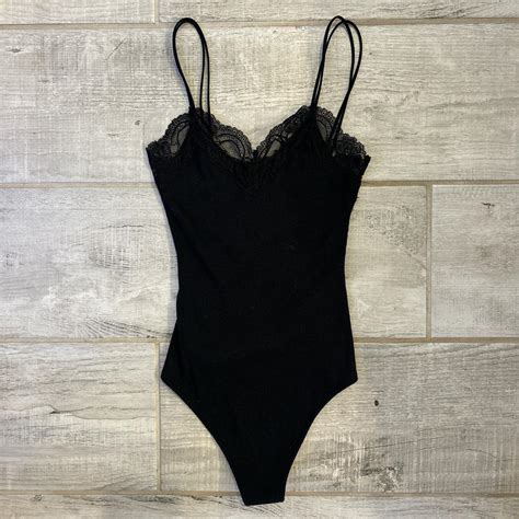 Abercrombie And Fitch Lace Bodysuit Brand New Never Depop
