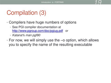 Ppt Introduction To Fortran Powerpoint Presentation Free Download