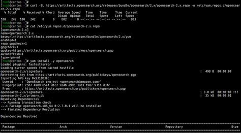 Centos Opensearch Graylog