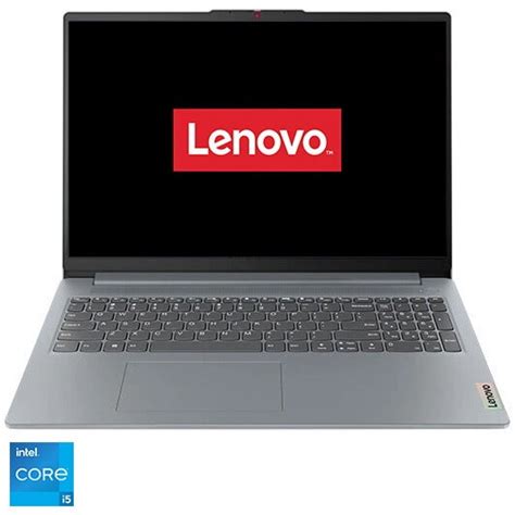 Laptop Lenovo Ideapad Slim Iah Cu Procesor Intel Core I H Pana La Ghz