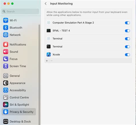 No Keyboard Input When Running A C Prog Apple Community