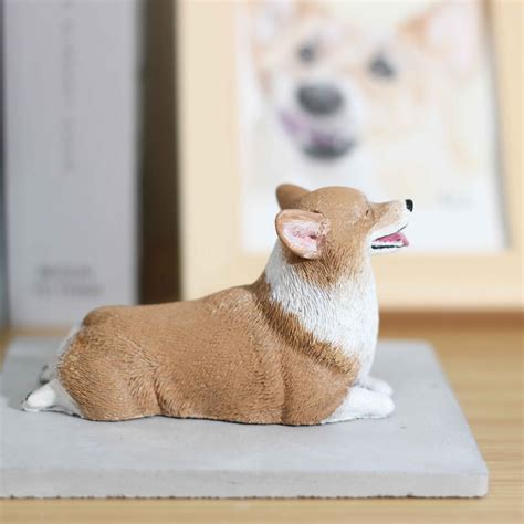 【618特賣】【客製上色！】柯基 柯基屁屁 模型 公仔 寵物客製化 禮物 寵物客製 送禮 客製 狗狗 寵物 骨灰 紀念 蝦皮購物