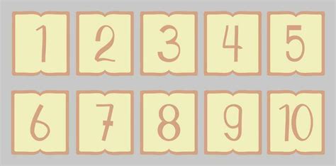 Book Page Number Vector Art Icons And Graphics For Free Download