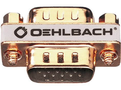 Oehlbach Vergoldeter Vga Adapter Saturn
