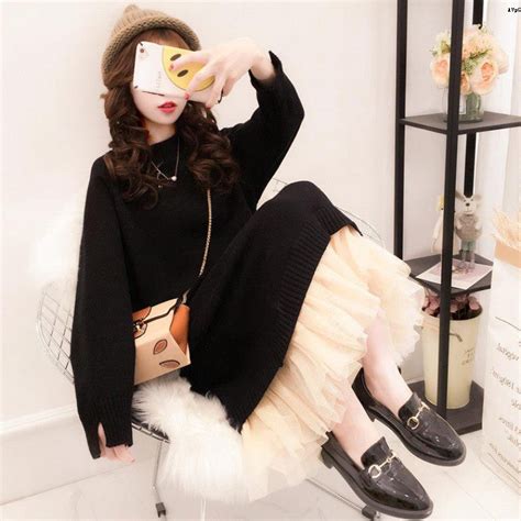 เสื้อกันหนาว ทรงหลวม ขนาดใหญ่ แฟชั่นฤดูหนาว สําหรับผู้หญิงอวบ Hengdayida Th Thaipick