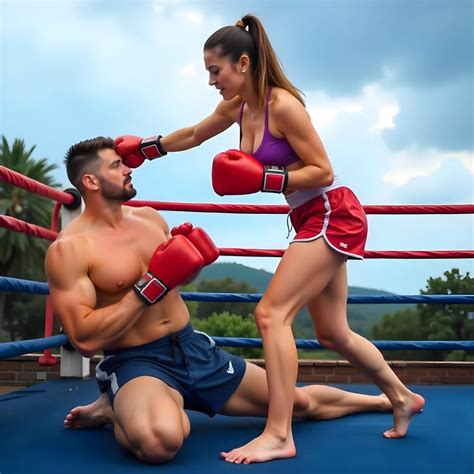 1st Intergender Boxing Tournament Mark Vs Mia By Princessfreya00 On