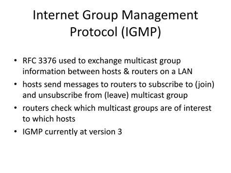 PPT Multicasting PowerPoint Presentation Free Download ID