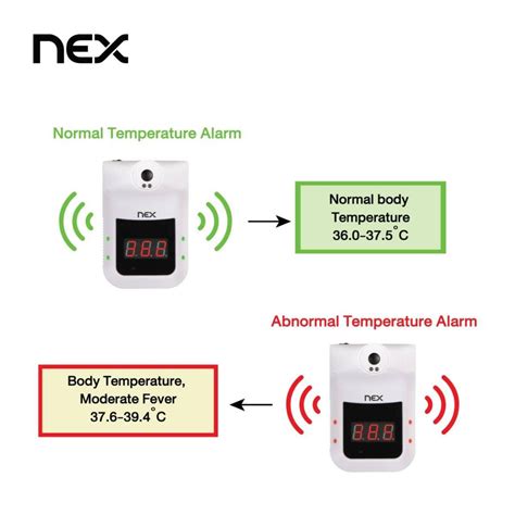 Medical Digital Infrared Thermometer K3 Nex Inno Tech