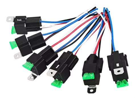 6 Piezas 5 Pines 30 A Interruptor De Relé De 24 Vcc Envío Gratis