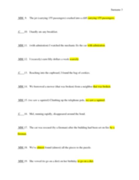 SOLUTION Modifiers Studypool