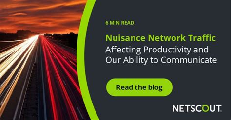 Fred Phillips On Linkedin Nuisance Network Traffic Netscout