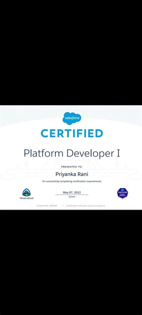 Priyanka Rani On Linkedin Career Careergrowth Trailblazercommunity Trailhead Salesforce…