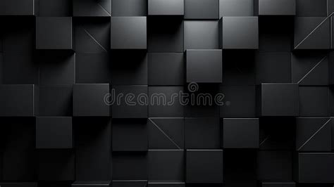 Abstract Black Geometric Background Stock Illustration Illustration Of Square Shape 304159595