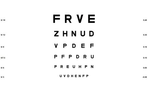 Eye Chart Generator Printable Worksheets