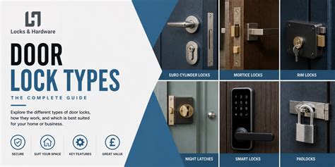 Door Lock Types And Their Uses The Complete Guide Locks And Hardware