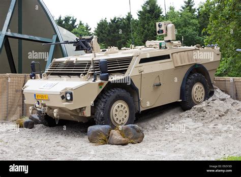 Dutch Army Fennek Armoured Reconnaissance Vehicle Stock Photo Alamy