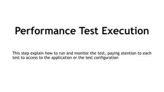 The Process Of Performance Testing POTX Technology Computing