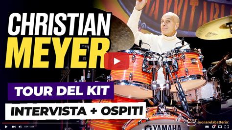 CHRISTIAN MEYER In Tour Con Elio E Le Storie Tese YouTube